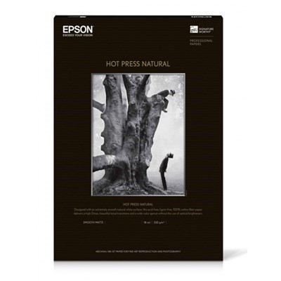 Epson A4 Hot Press Natural Signature Worthy Paper 330gsm (25 Sheets ...